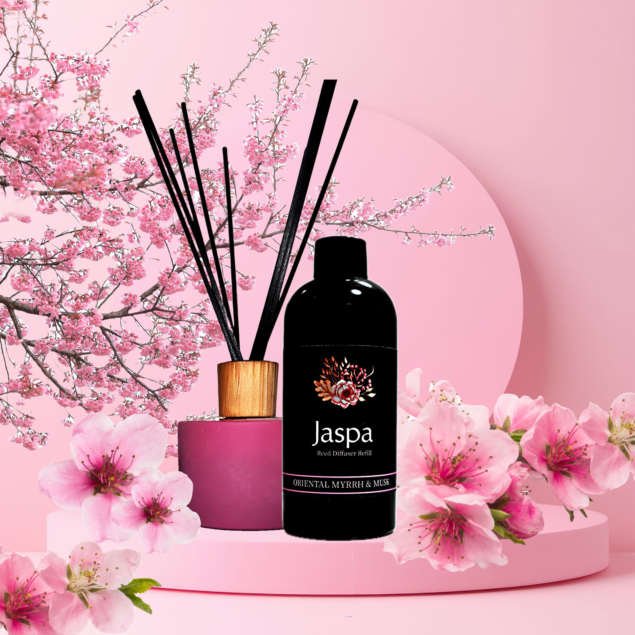 Oriental Myrrh & Musk Reed Diffuser Set
