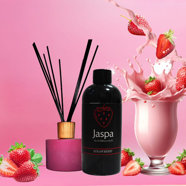Strawberry Reed Diffuser Set
